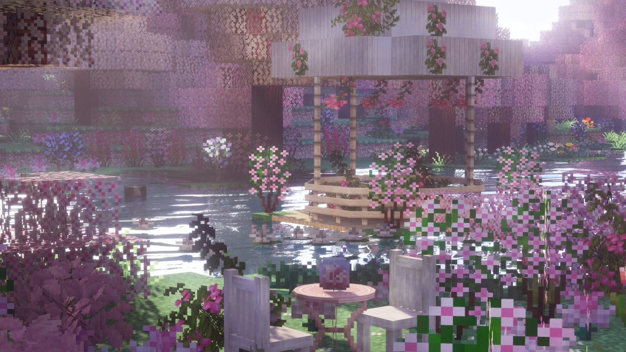 Pink Minecraft Chrome Theme - ThemeBeta