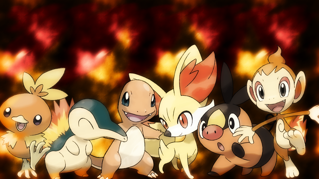 Fire Starter Pokemon Wallpaper