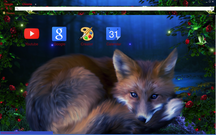 The Fox Chrome Theme - ThemeBeta
