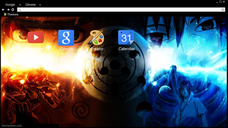 Naruto Chrome Theme - ThemeBeta