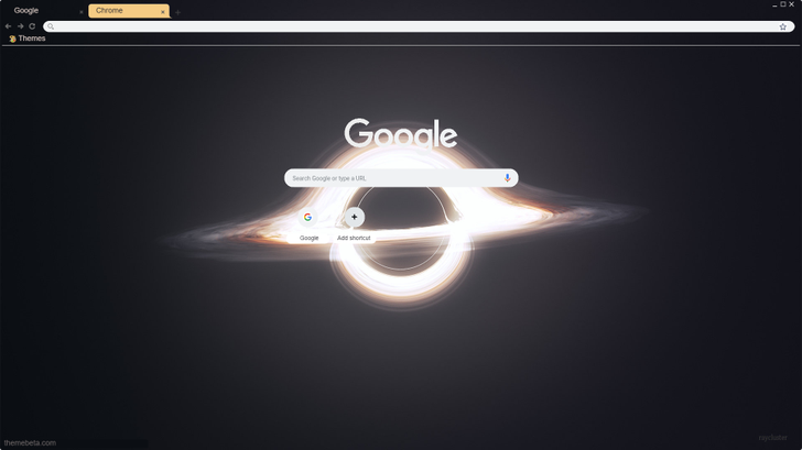 Black-hole Chrome Theme - ThemeBeta