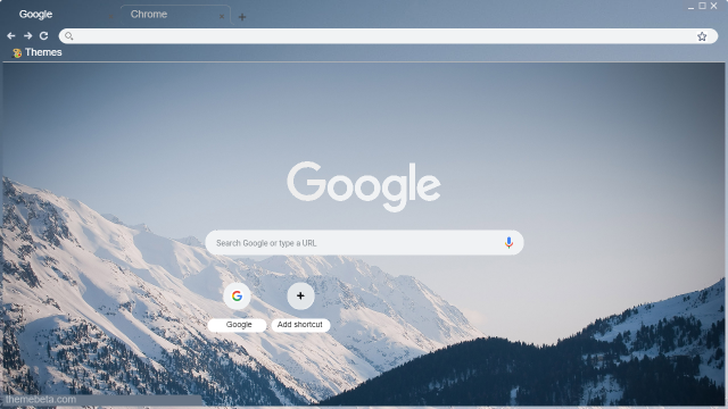 Mountain Landscape Chrome Theme - ThemeBeta