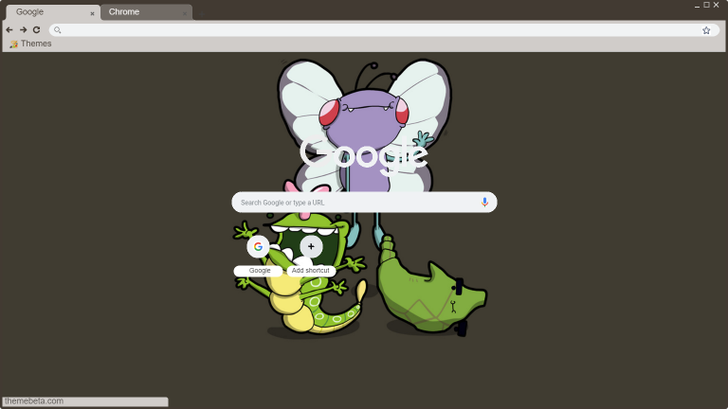 pokemon Chrome Theme - ThemeBeta