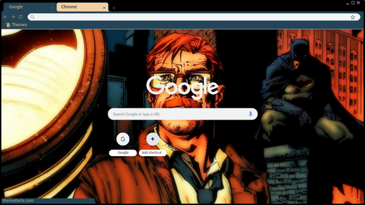 Batman - James Gordon - I Am Gotham - David Finch Chrome Theme - ThemeBeta