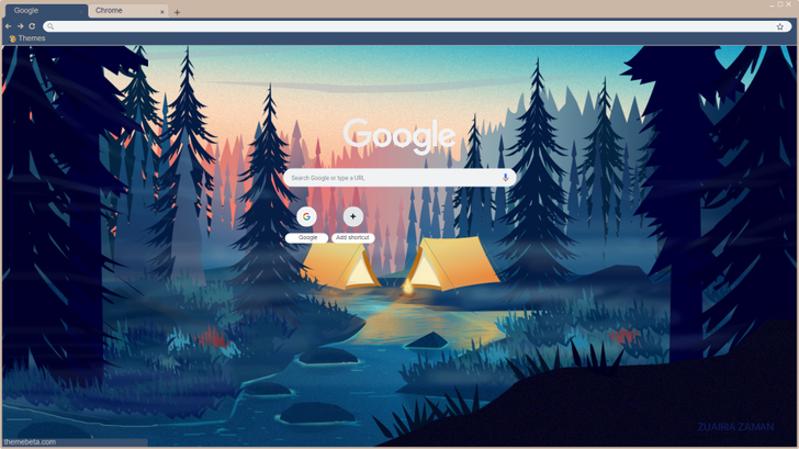 Camping Trip Chrome Theme - ThemeBeta
