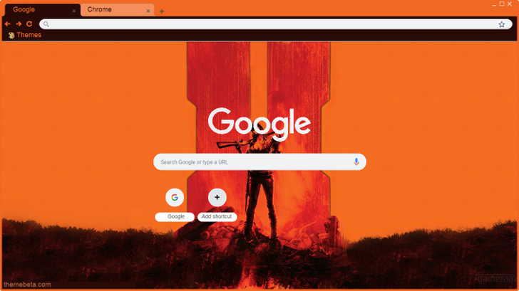 Call Of Duty II Game Art Chrome Theme - ThemeBeta