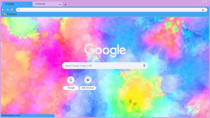 true colors Chrome Theme - ThemeBeta