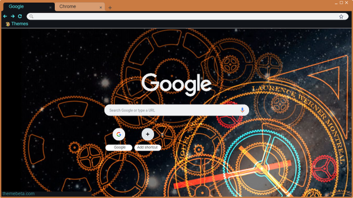 Gears Chrome Theme - ThemeBeta