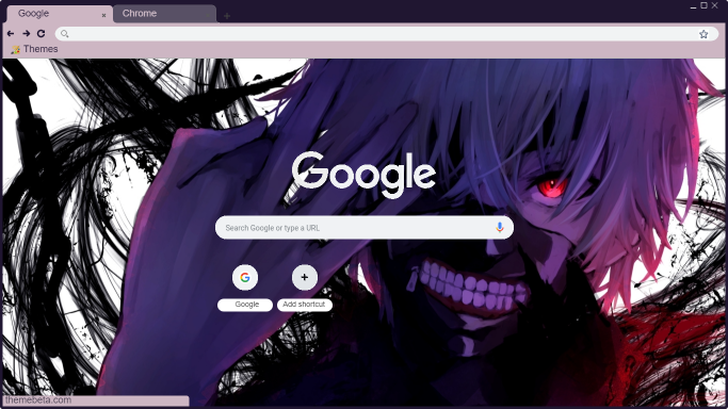 Kaneki By Tomasz Chrome Theme - ThemeBeta