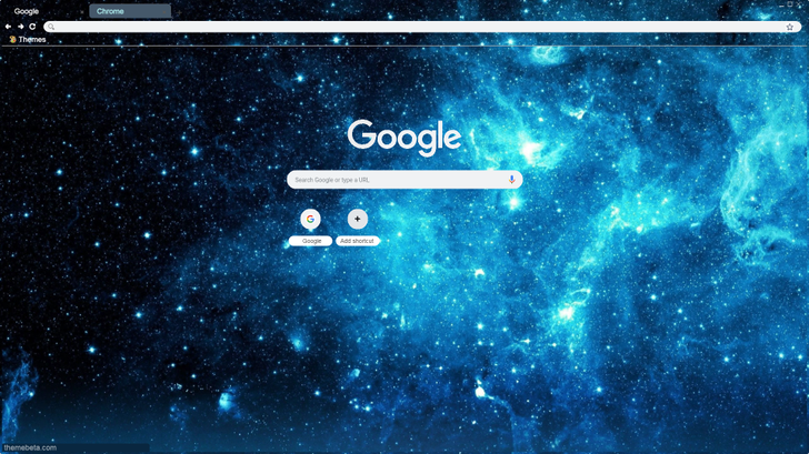 Diamond Galaxy Theme Chrome Theme - ThemeBeta