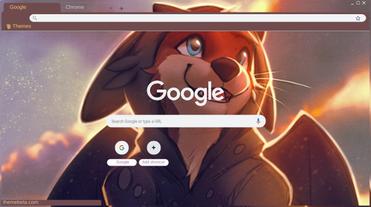 Cute Furry Wallpaper Theme Chrome Theme - ThemeBeta