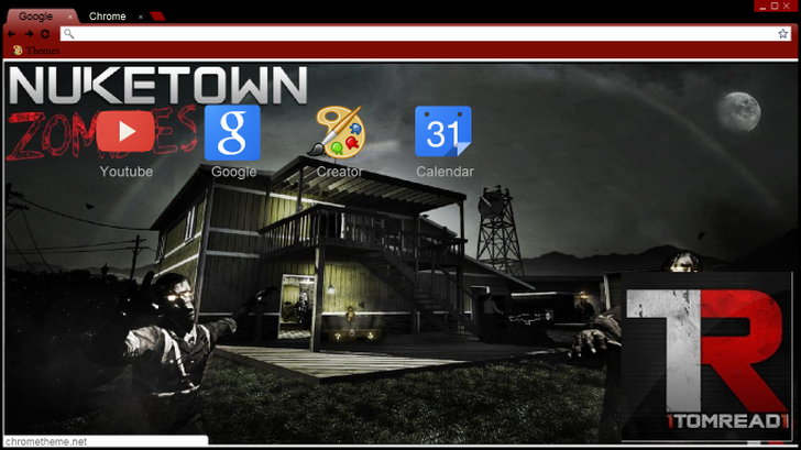 Tom read Chrome Theme - ThemeBeta