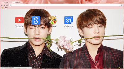 taekook Chrome Themes - ThemeBeta
