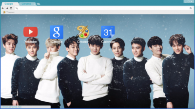 EXO Chrome Themes - ThemeBeta